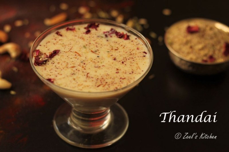 Thandai recipe | Holi Special Thandai Recipe - Zeel's Kitchen