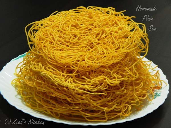 Homemade Plain Sev | Plain Sev Recipe | Zeel's Kitchen