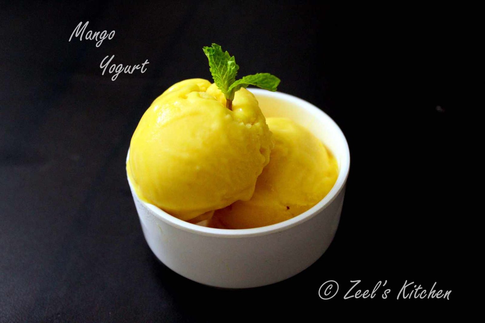 Mango Yogurt - Zeel's Kitchen