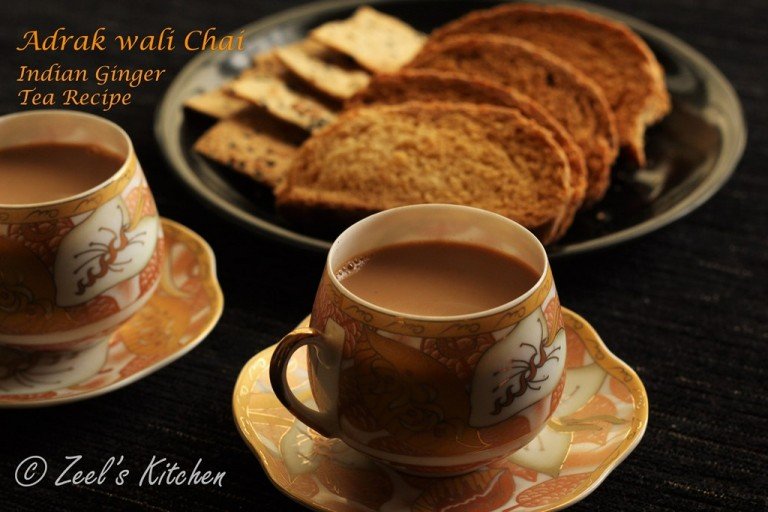 Adrak wali Chai | Indian Ginger Tea Recipe - Zeel's Kitchen