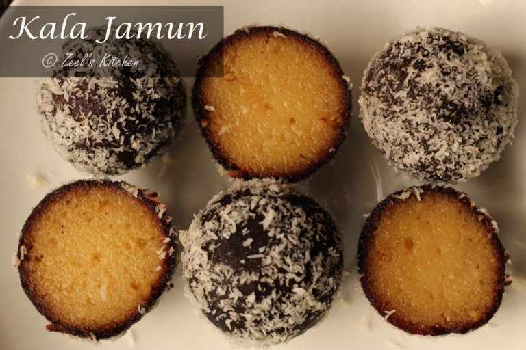 Kala Jamun | Homemade Kala Jam Recipe - Zeel's Kitchen
