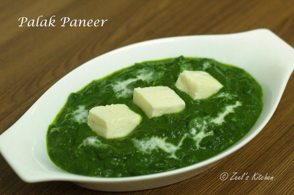 Palak Paneer Recipe | Easy Palak Paneer Recipe - Zeel's Kitchen